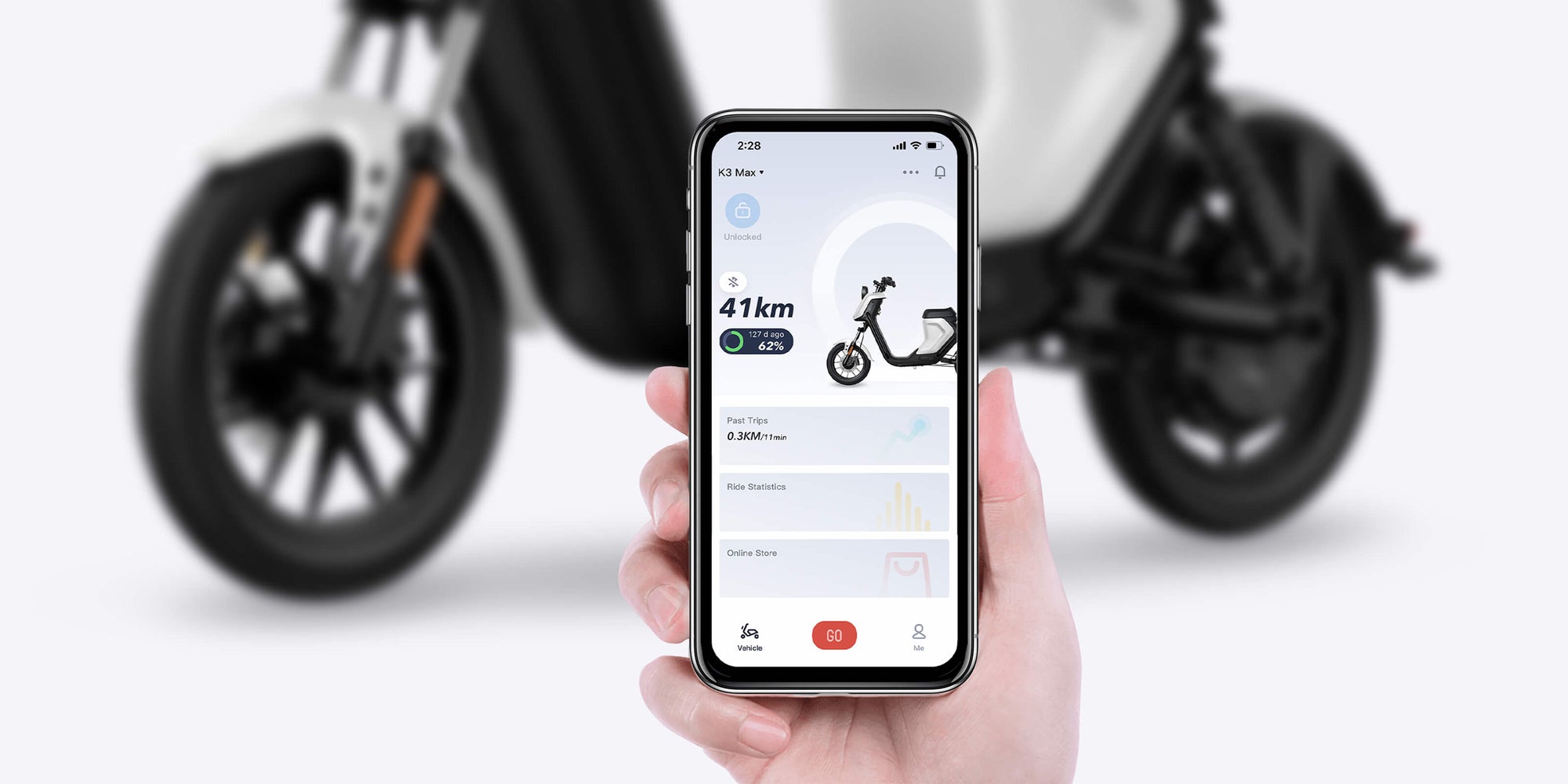 NIU UQi+ Electric Scooter